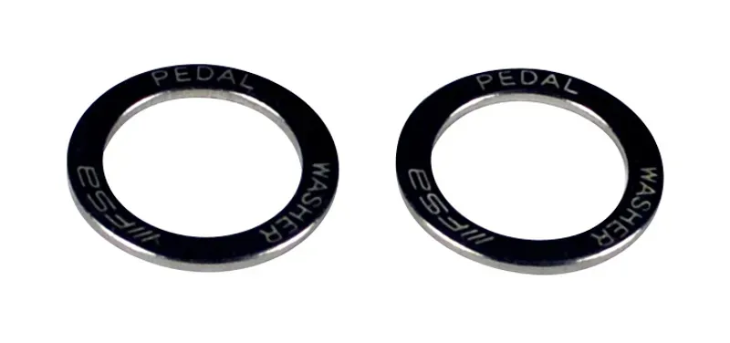 FSA Stainless Pedal Washers in Silver