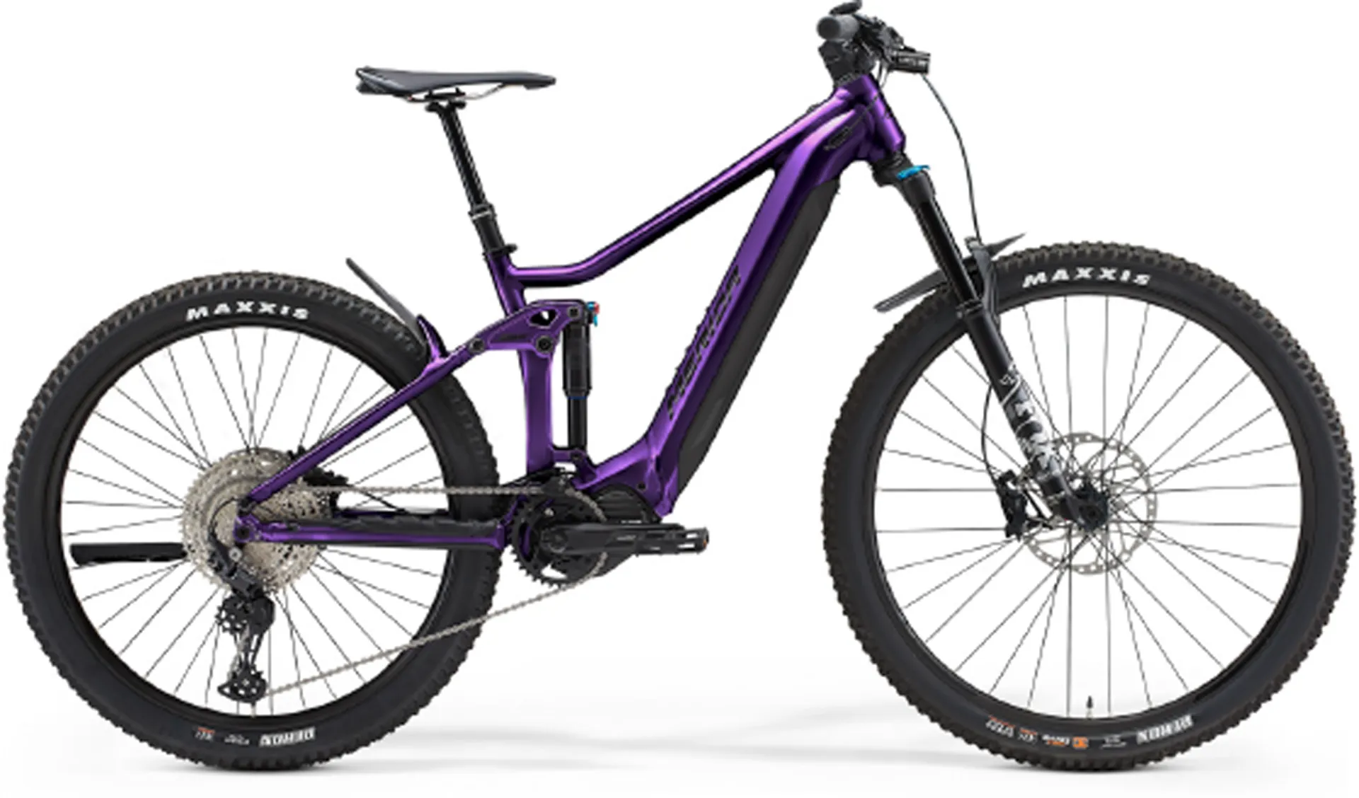 2022 Merida eOne-Forty 700 MY22 Electric Bike in Purple