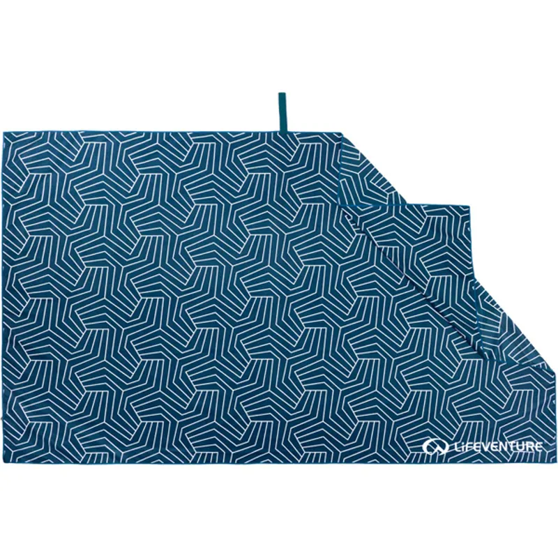 Lifeventure Softfibre Recycled Towel in Blue