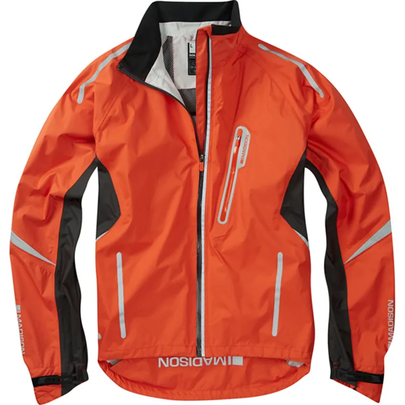 Madison Stellar Mens Waterproof Jacket, Chilli Red