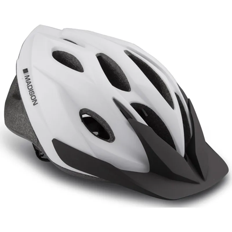 Madison Freewheel Matt White Helmet