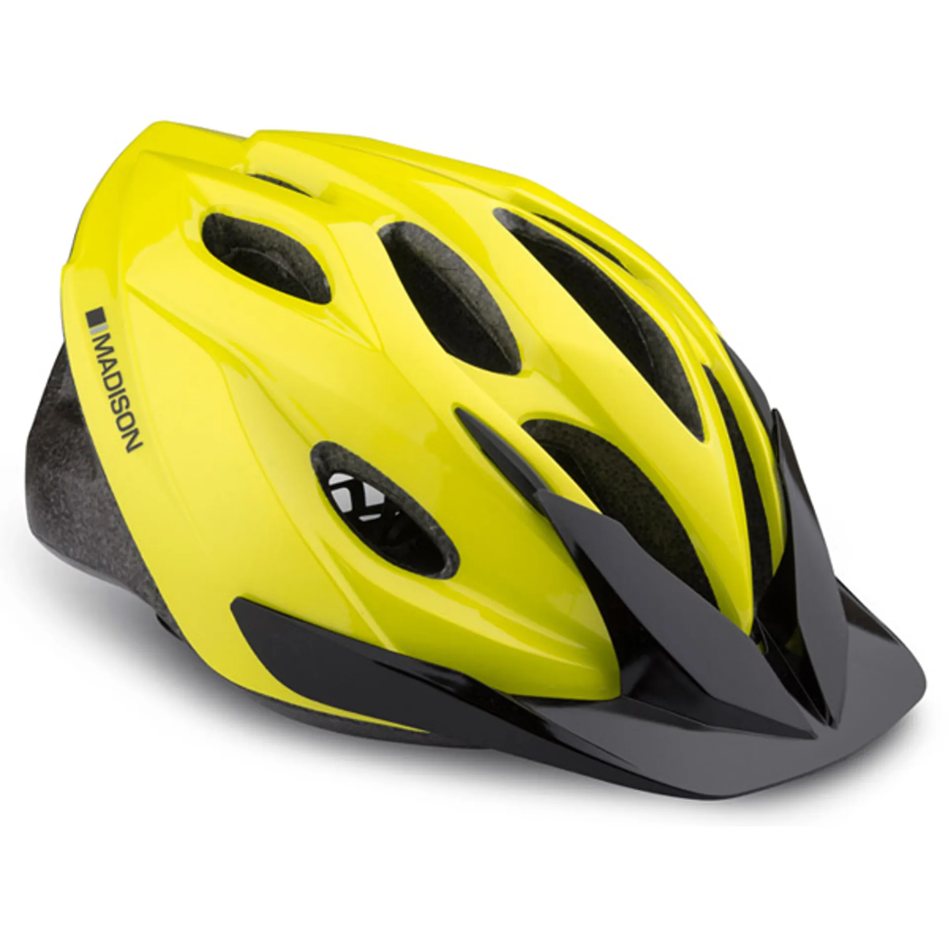 Madison Freewheel Flash Yellow Helmet