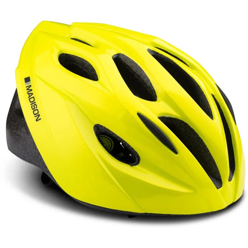 Madison Track Flash Yellow Helmet
