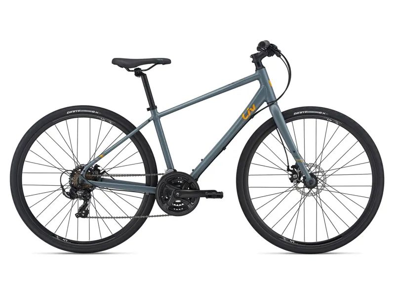 2021 Liv Alight 3 DD Disc Womens Hybrid Bike in Blue