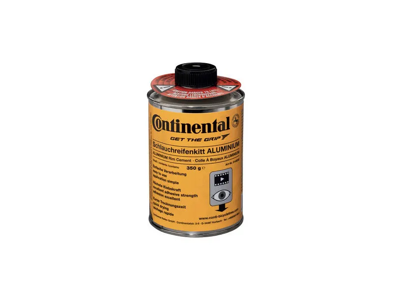 Continental Tubular Rim Cement Alu 350g Can Yellow