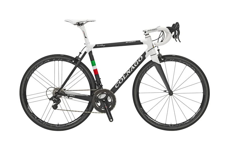 Colnago C60 Italia PLWH 2018 Dual Use Frameset Black White Lugs
