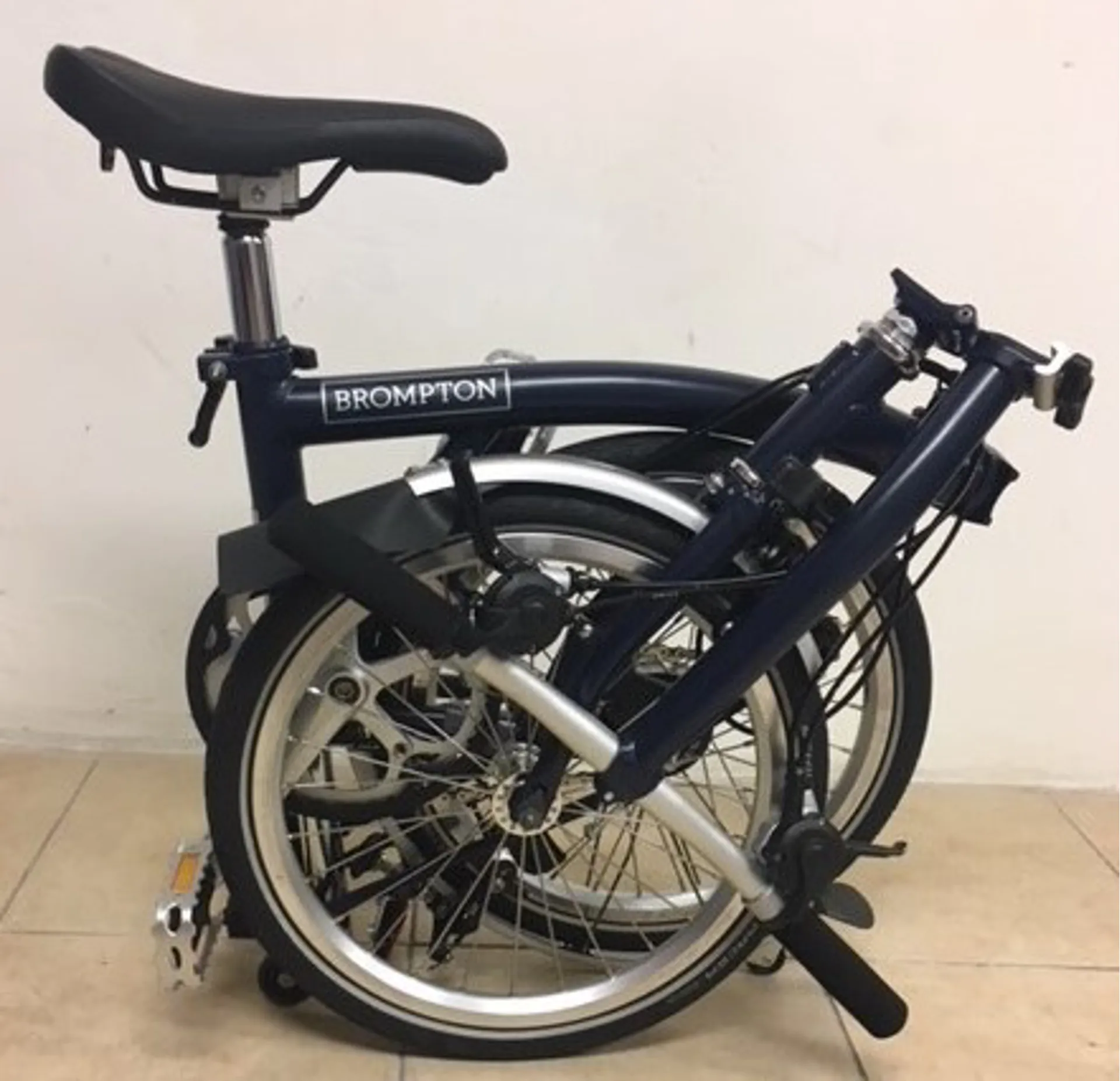 Brompton S6L Tempest Blue Folding Bike