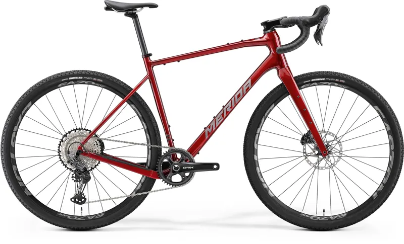 Merida Silex 700 Road Bike In Red/Grey