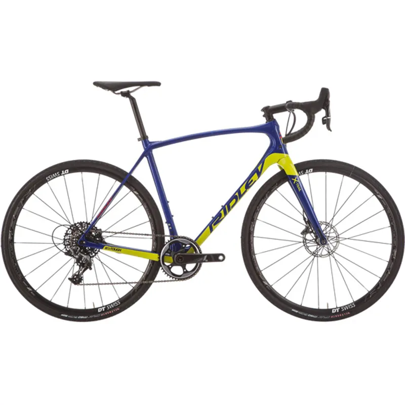 Ridley X-Trail C 2018 Bike Ultegra 8000 Disc Darkblue/Lime Small