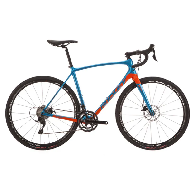 Ridley X-Trail C Rival 1 Disc 2018 Bike Bluegreen/Orange Large