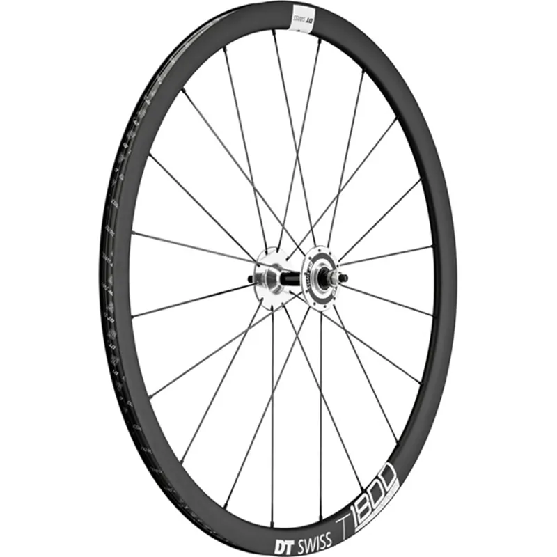DT Swiss T1800 Front Track Wheel in Black